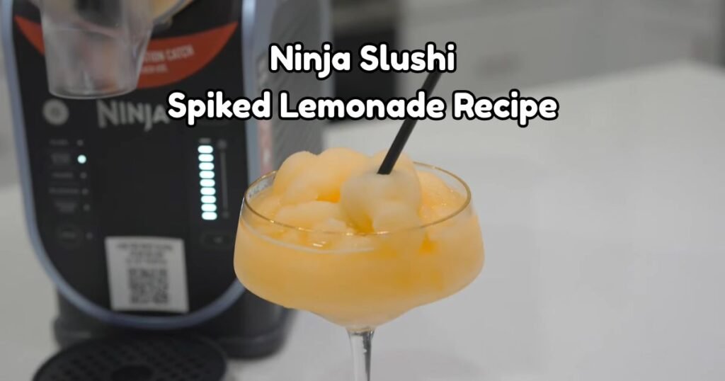 Ninja Slushi Spiked Lemonade Recipe - mollycancooks.com